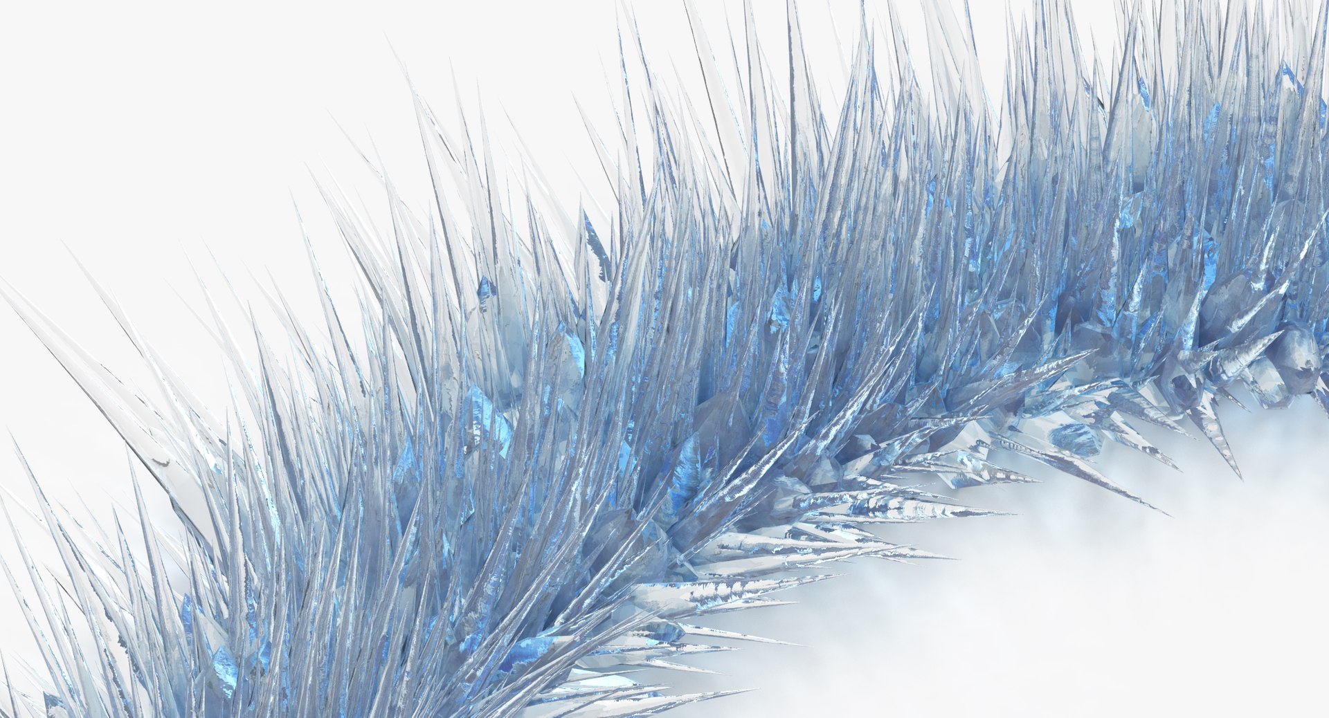 3d Model Ice Blast Wall