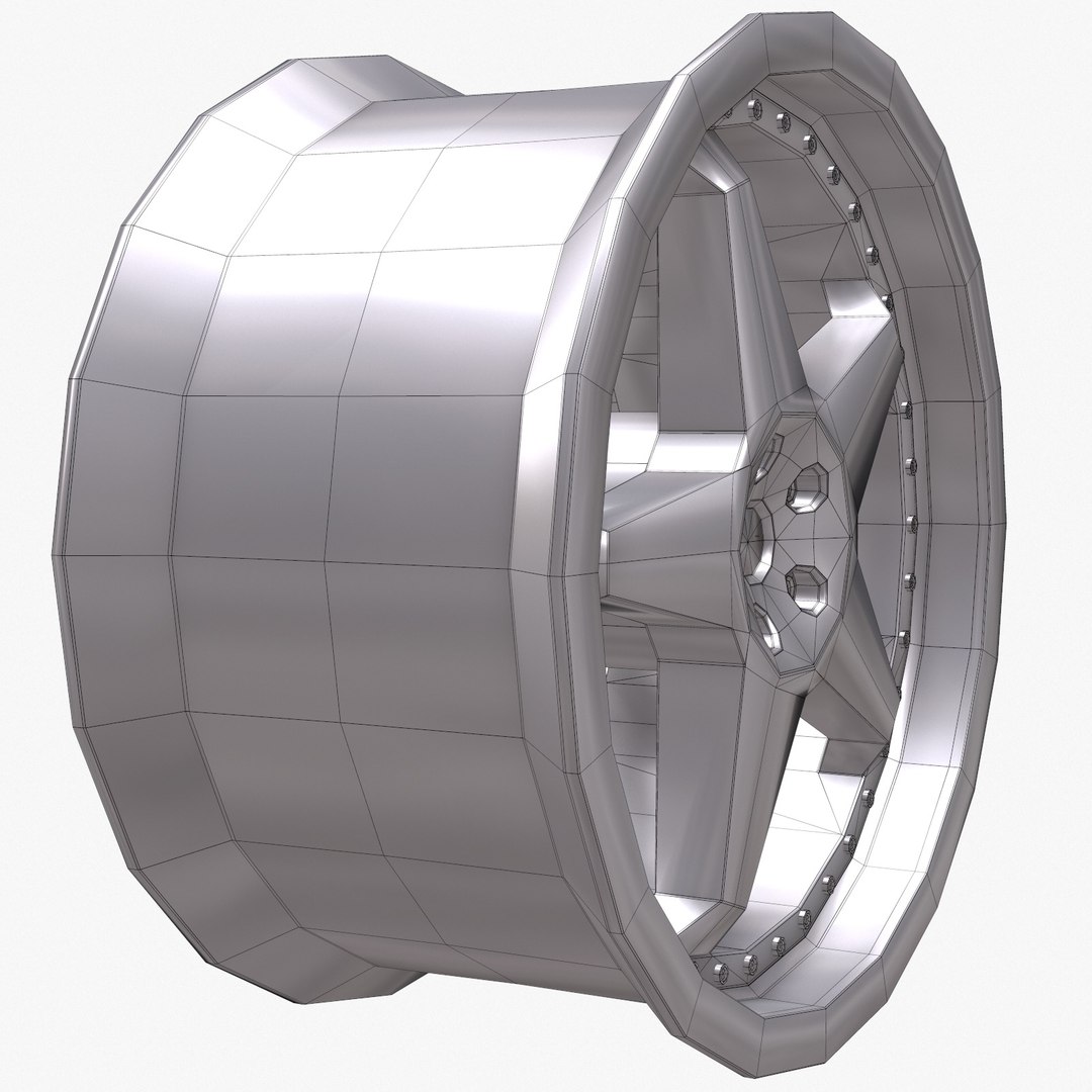 Wheel Disk 2 3d Model