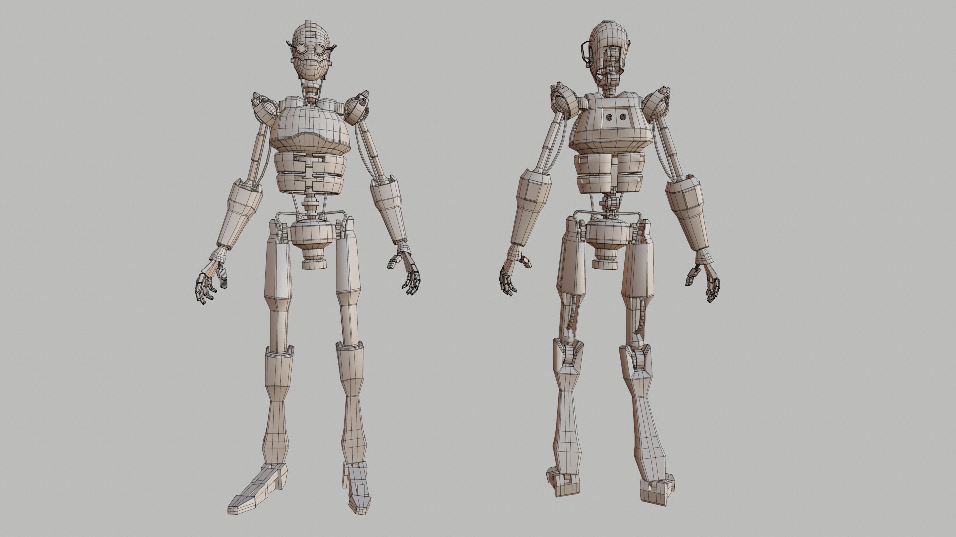 Robot Pack Model - TurboSquid 2202460