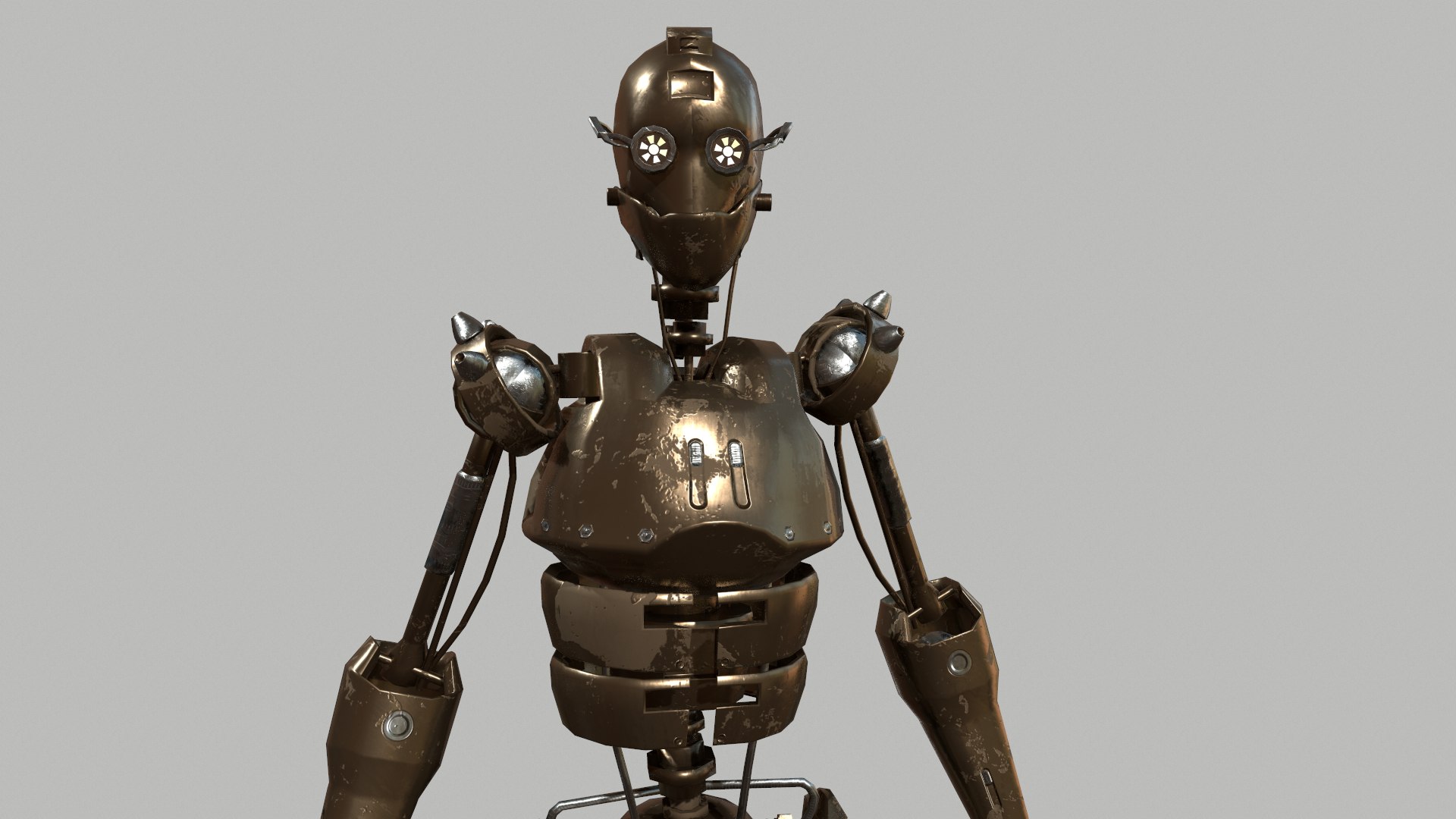 Robot Pack Model - TurboSquid 2202460