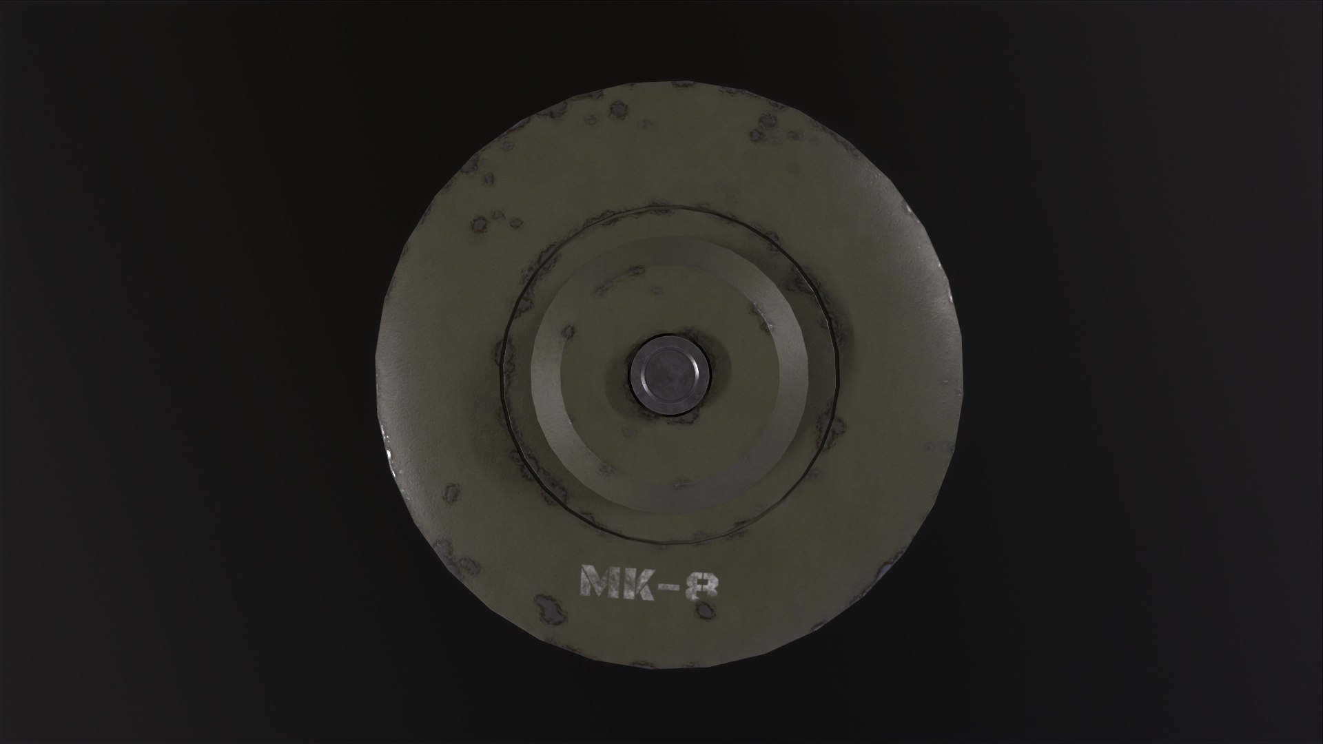 Anti-tank Mine 3D Model - TurboSquid 2092829