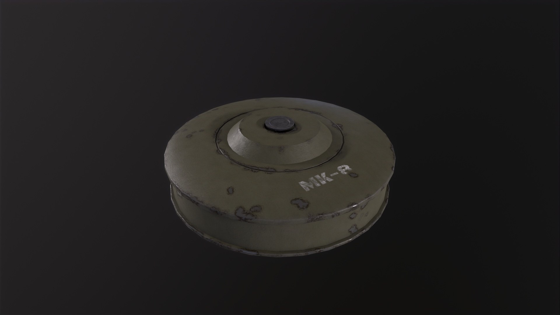 Anti-tank Mine 3D Model - TurboSquid 2092829