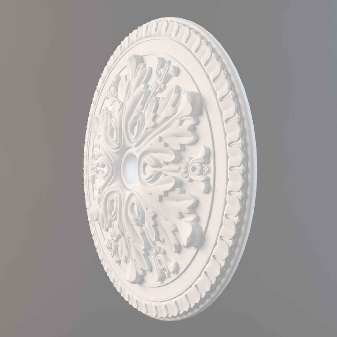 3ds Max Ceiling Plate