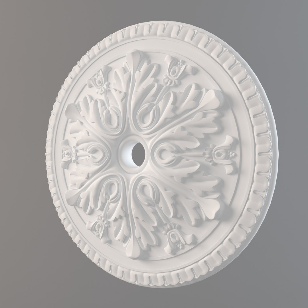 3ds Max Ceiling Plate