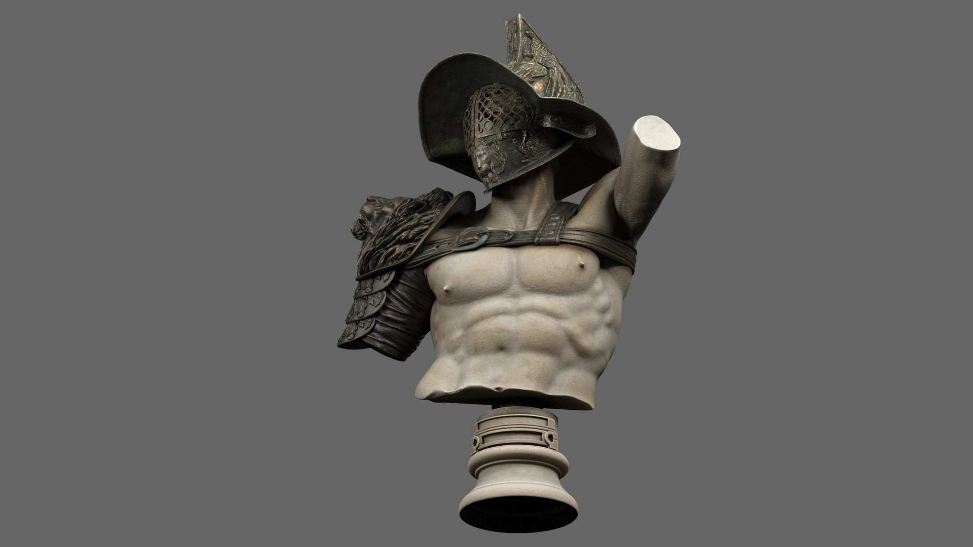 Roman Bust Collection 3D model - TurboSquid 1993230
