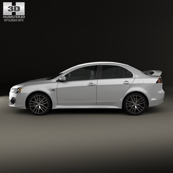 modelo 3d Mitsubishi Lancer GT 2016 - TurboSquid 1239416
