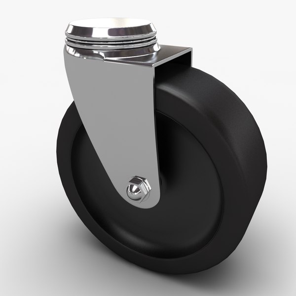 3d obj caster wheel