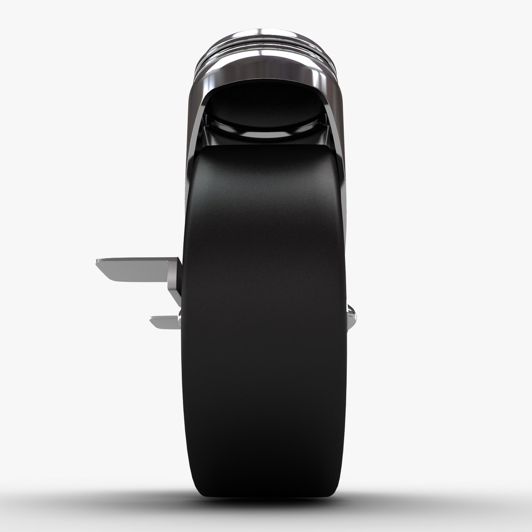3d Obj Caster Wheel