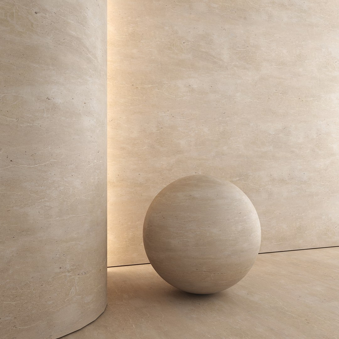 3D Brushed Limestone 02 - TurboSquid 2321307