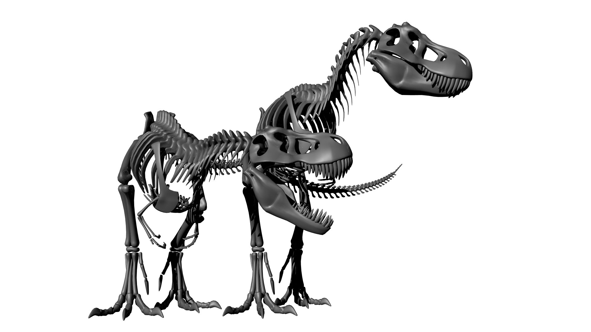 Free T Rex 2 3d Model