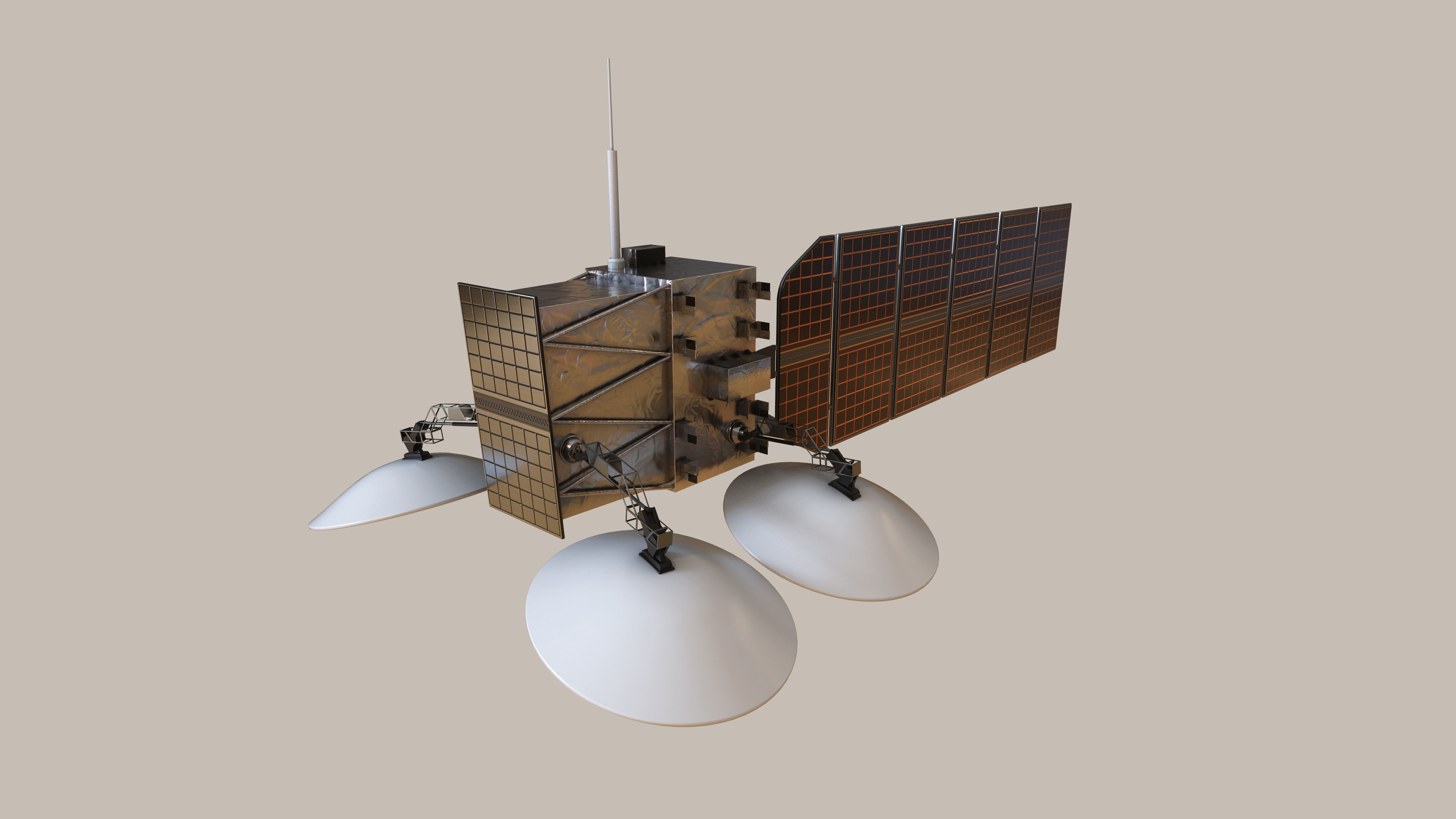 3D Weather Satellite model - TurboSquid 1732529