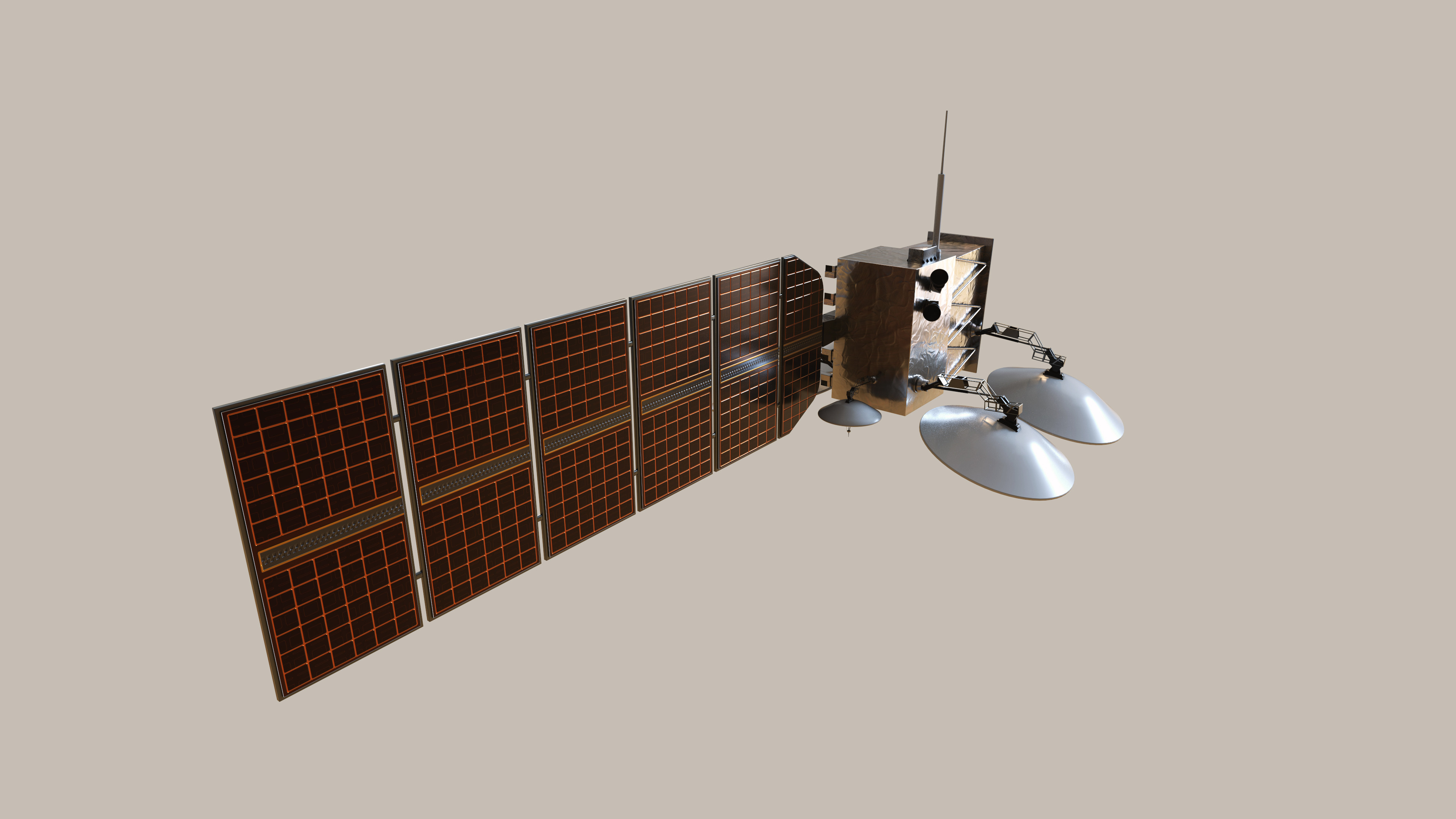 3D Weather Satellite model - TurboSquid 1732529