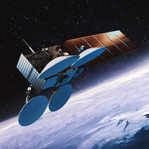 3d Model Calipso Climate Satellite