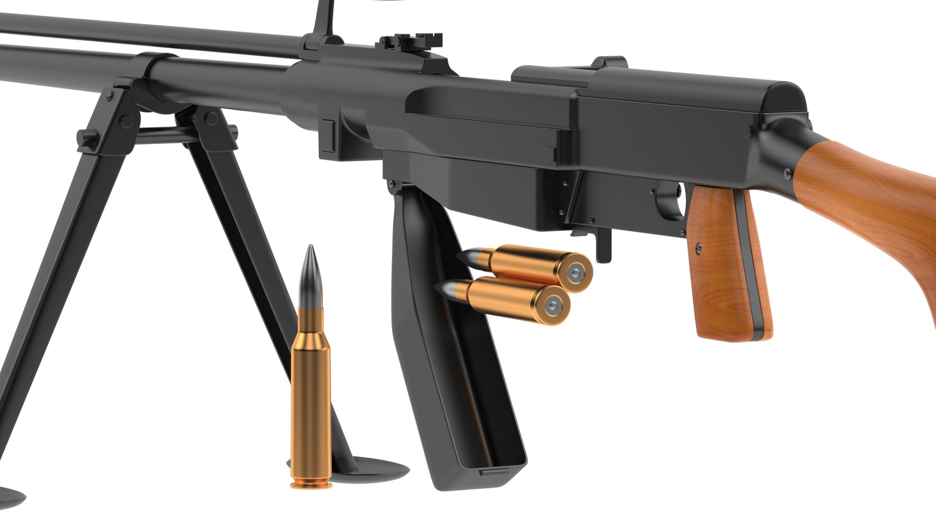 PTRS-41 model - TurboSquid 1793272