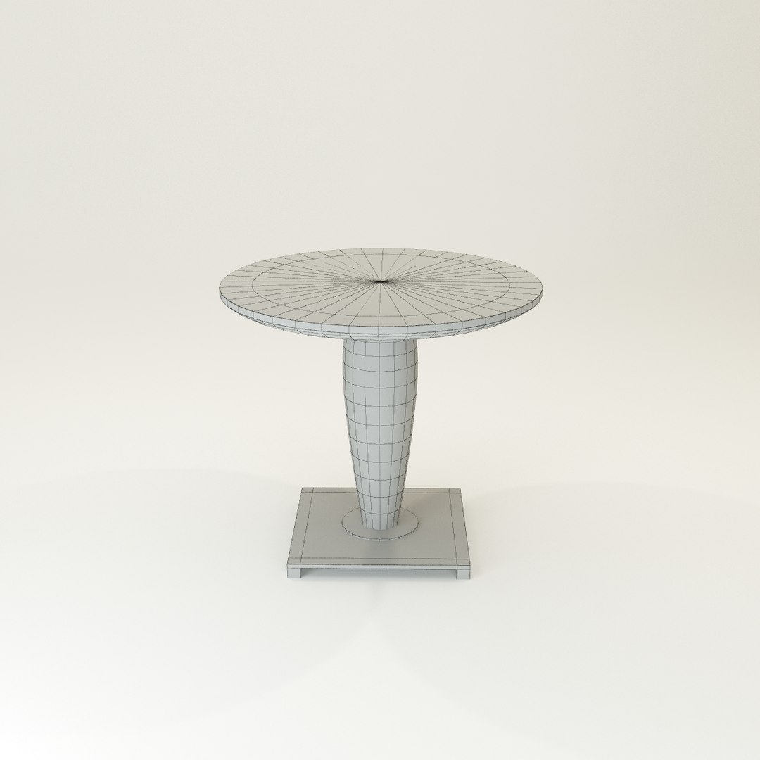 3d Model Promemoria Bassano Table