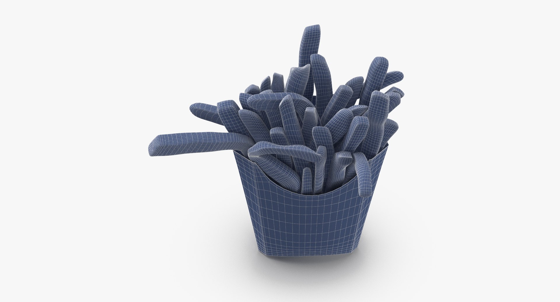3D Fries Model - TurboSquid 1234490