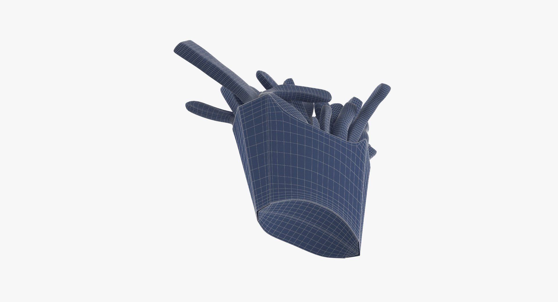 3D Fries Model - TurboSquid 1234490