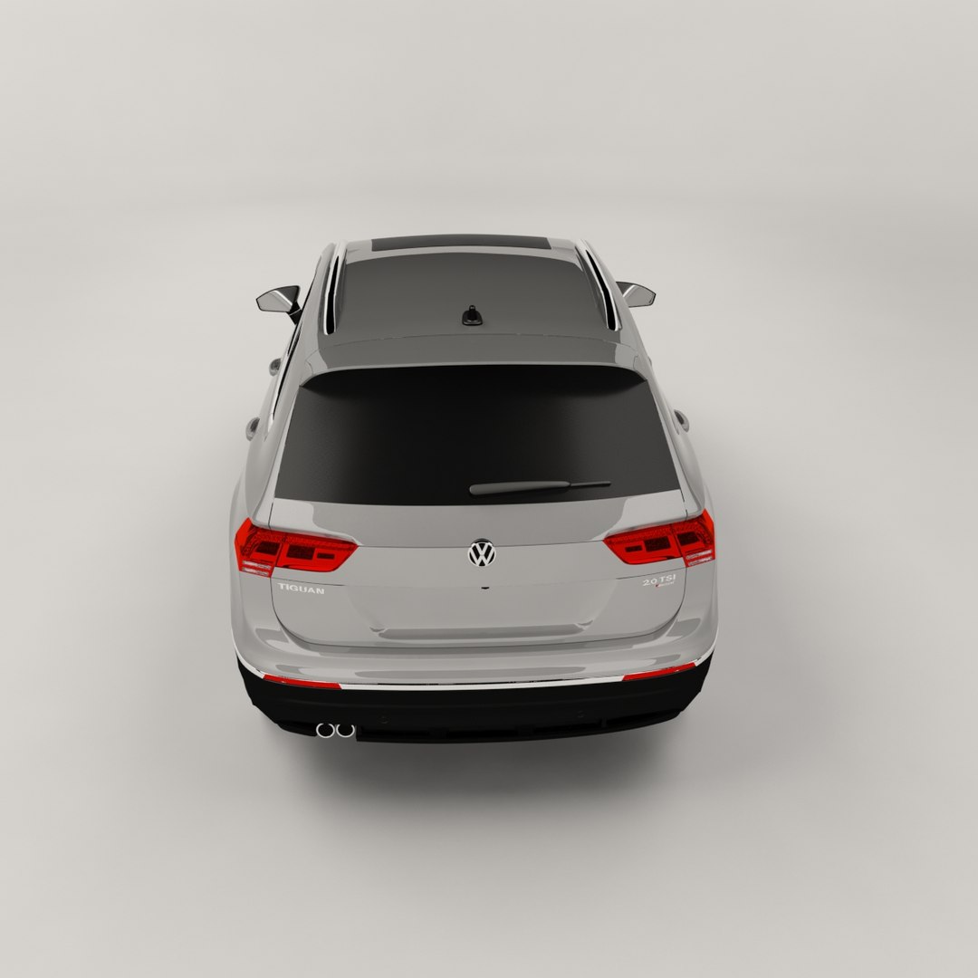 3D Volkswagen Tiguan 2015 Model - TurboSquid 1348781