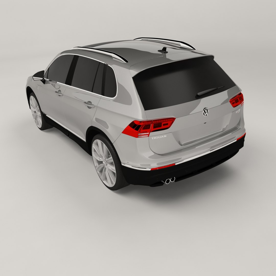 3D Volkswagen Tiguan 2015 Model - TurboSquid 1348781