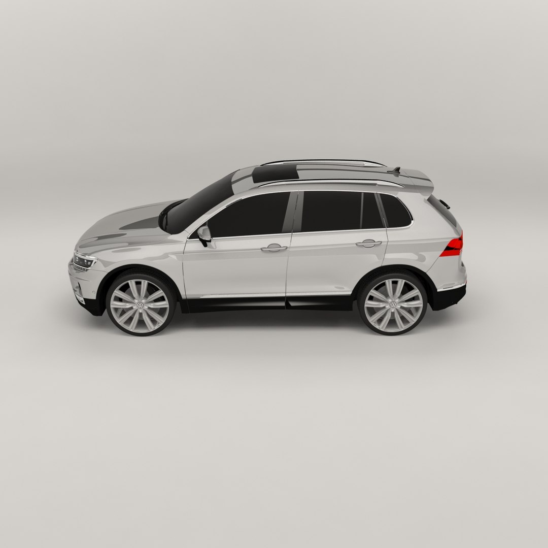 3D Volkswagen Tiguan 2015 Model - TurboSquid 1348781