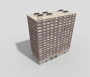 3d building games model