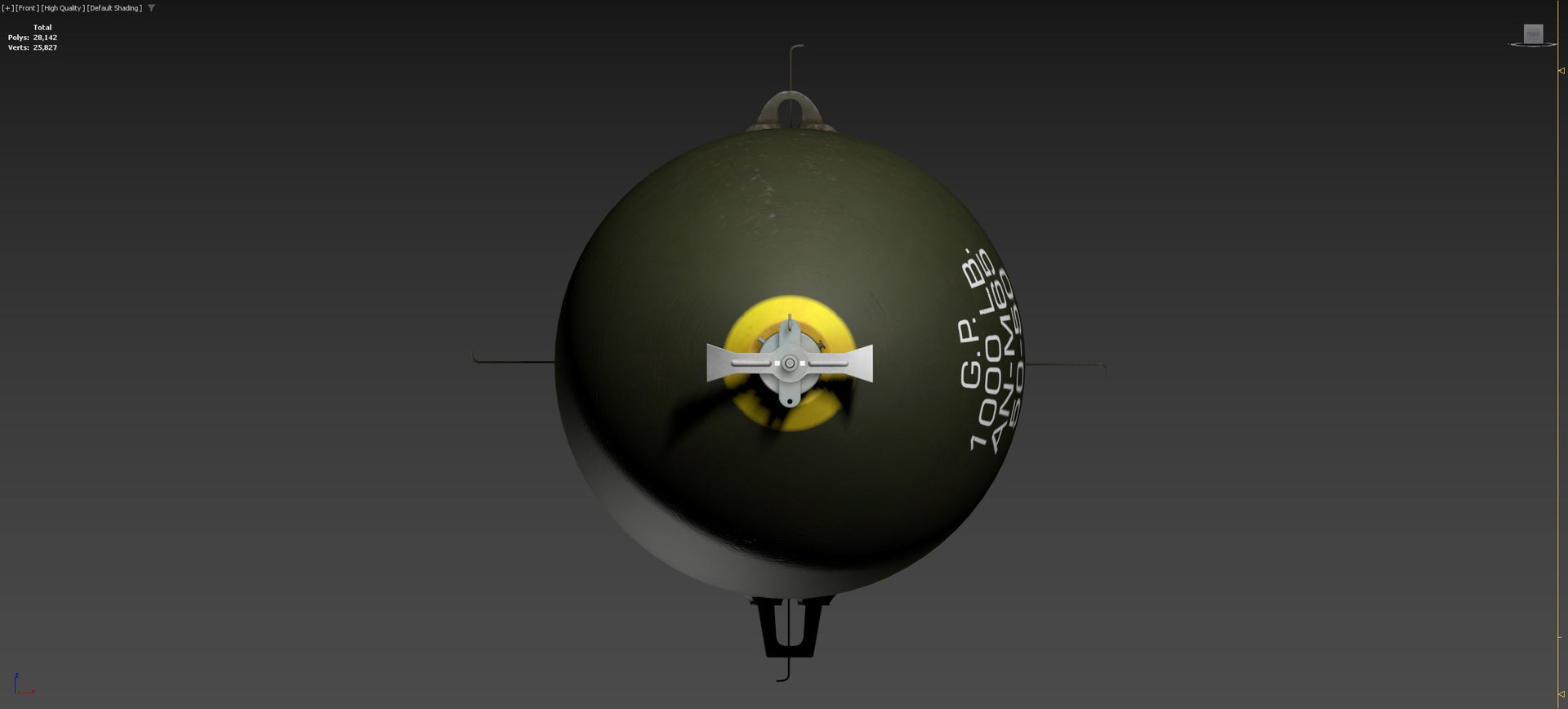 3D AN-M65 - TurboSquid 2294137