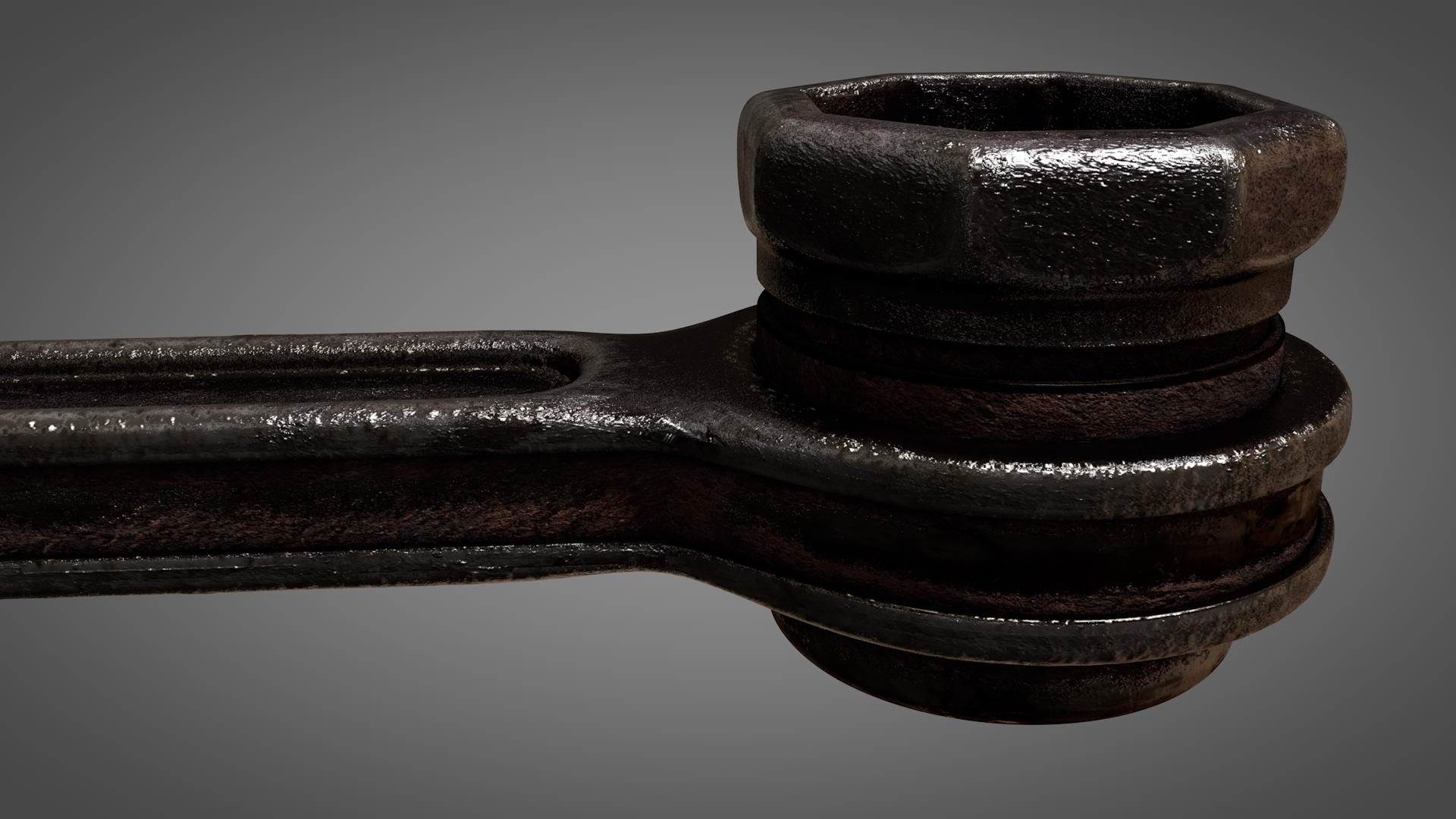 Crank Handle Hand 3D Model - TurboSquid 1497121