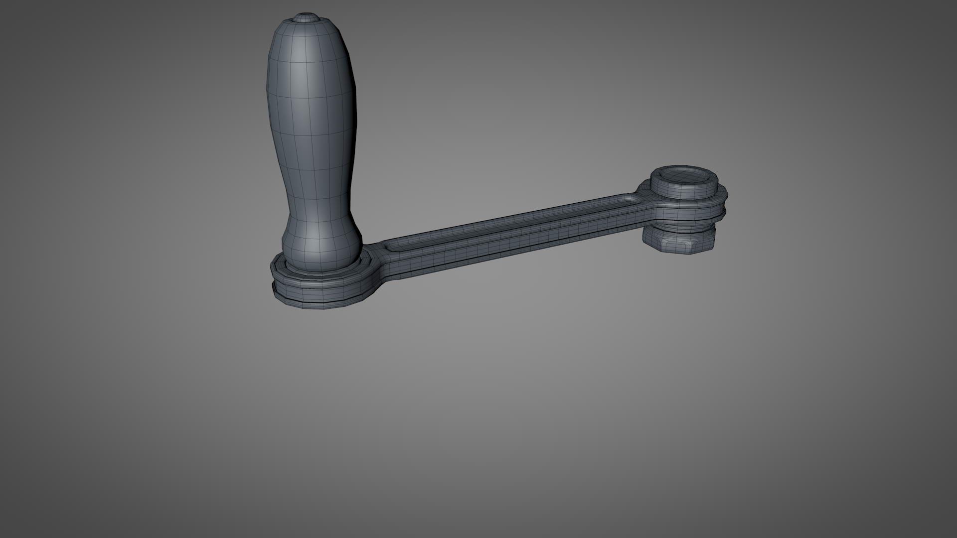 Crank Handle Hand 3D Model - TurboSquid 1497121