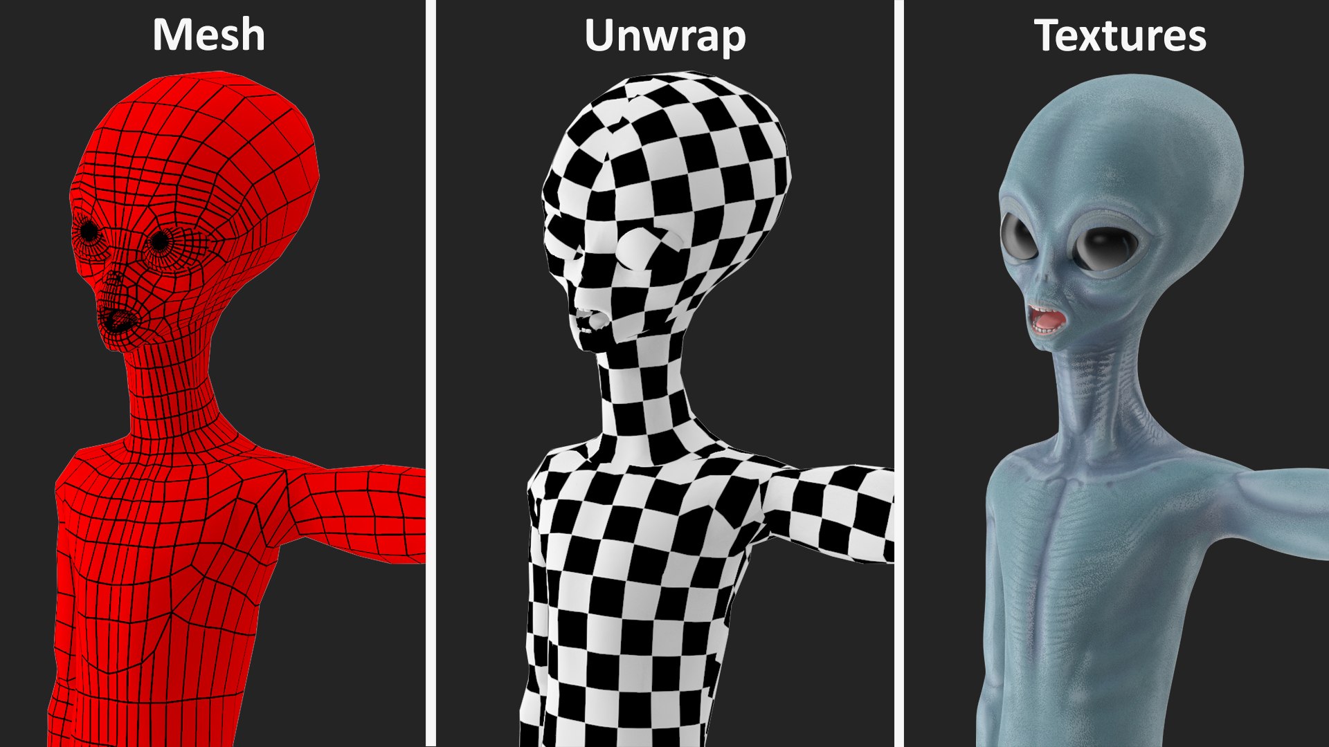 Space alien ufo 3D model - TurboSquid 1620827