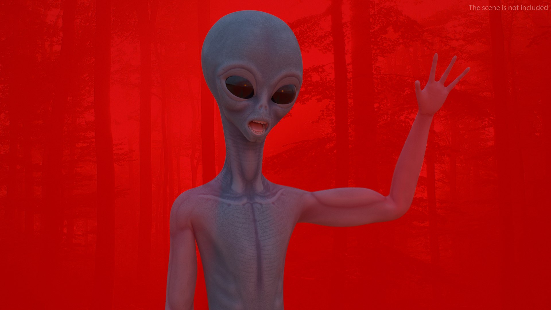 Space alien ufo 3D model - TurboSquid 1620827