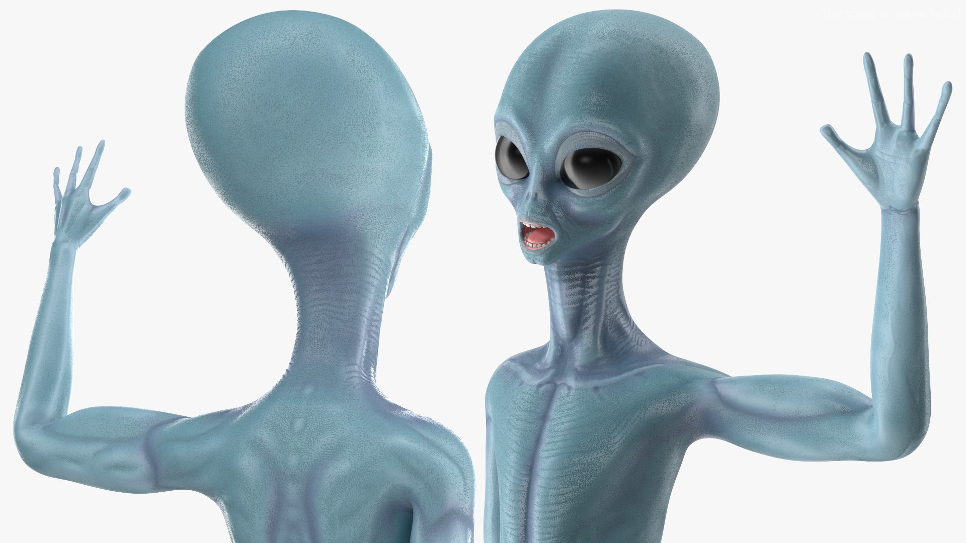 Space alien ufo 3D model - TurboSquid 1620827
