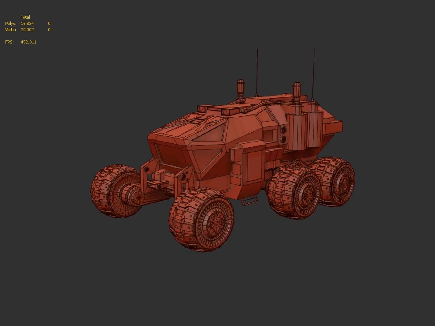 Rover mars car vehicle model - TurboSquid 1607945