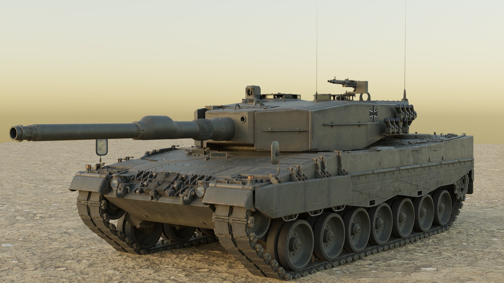 Leopard 2A4 3D Model - TurboSquid 2072055
