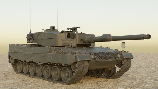 3D модель Leopard 2A4 - TurboSquid 2072055