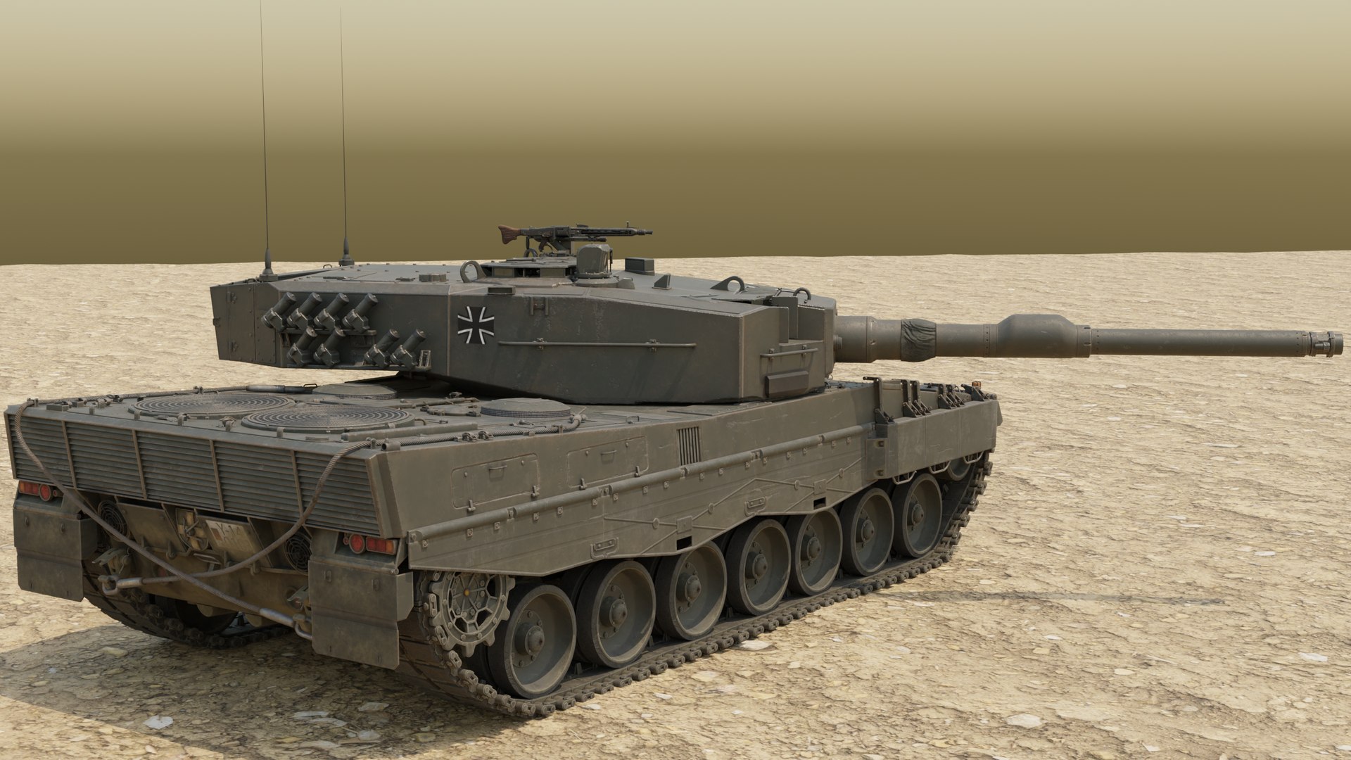 Leopard 2A4 3D Model - TurboSquid 2072055