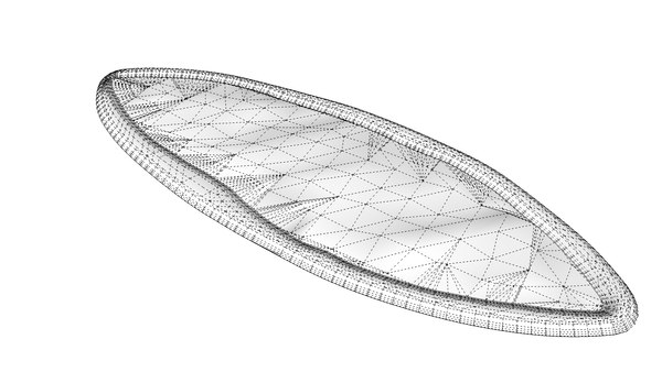3D pide pita model - TurboSquid 1359591
