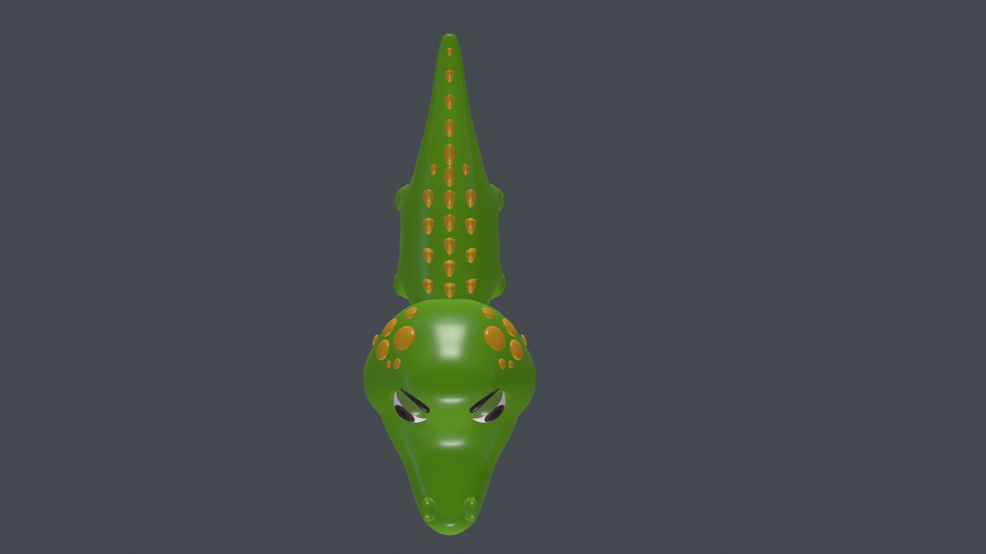 3D Aligator Cartoon Model - TurboSquid 1874452