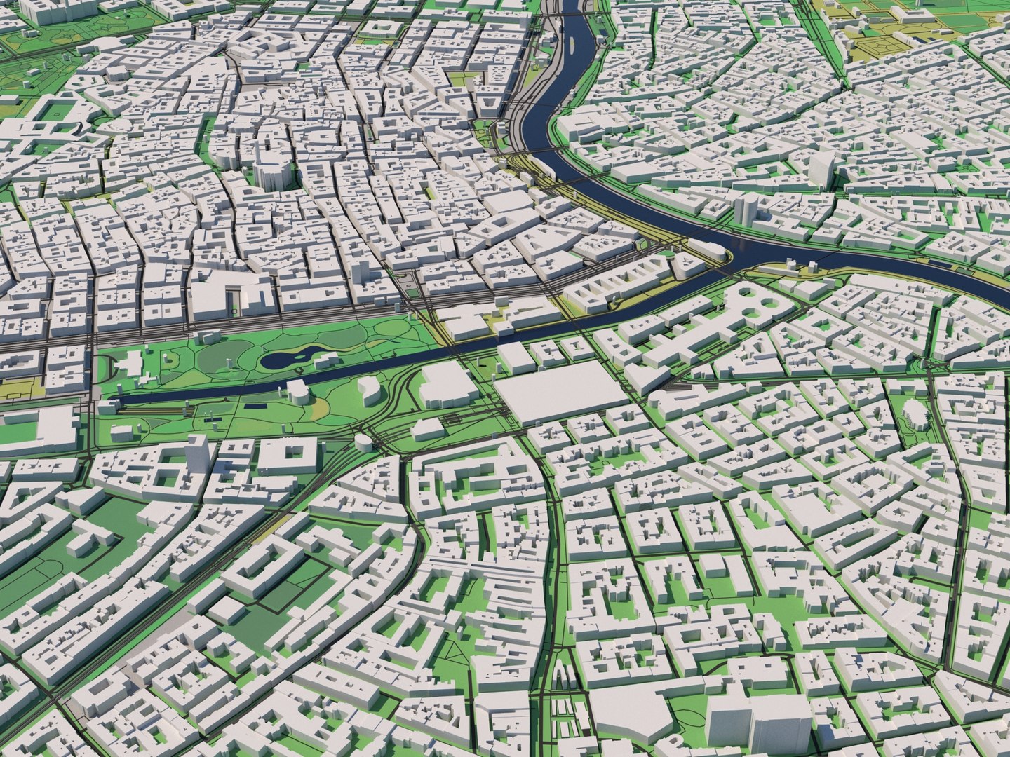 City Vienna 3D Model - TurboSquid 1433993