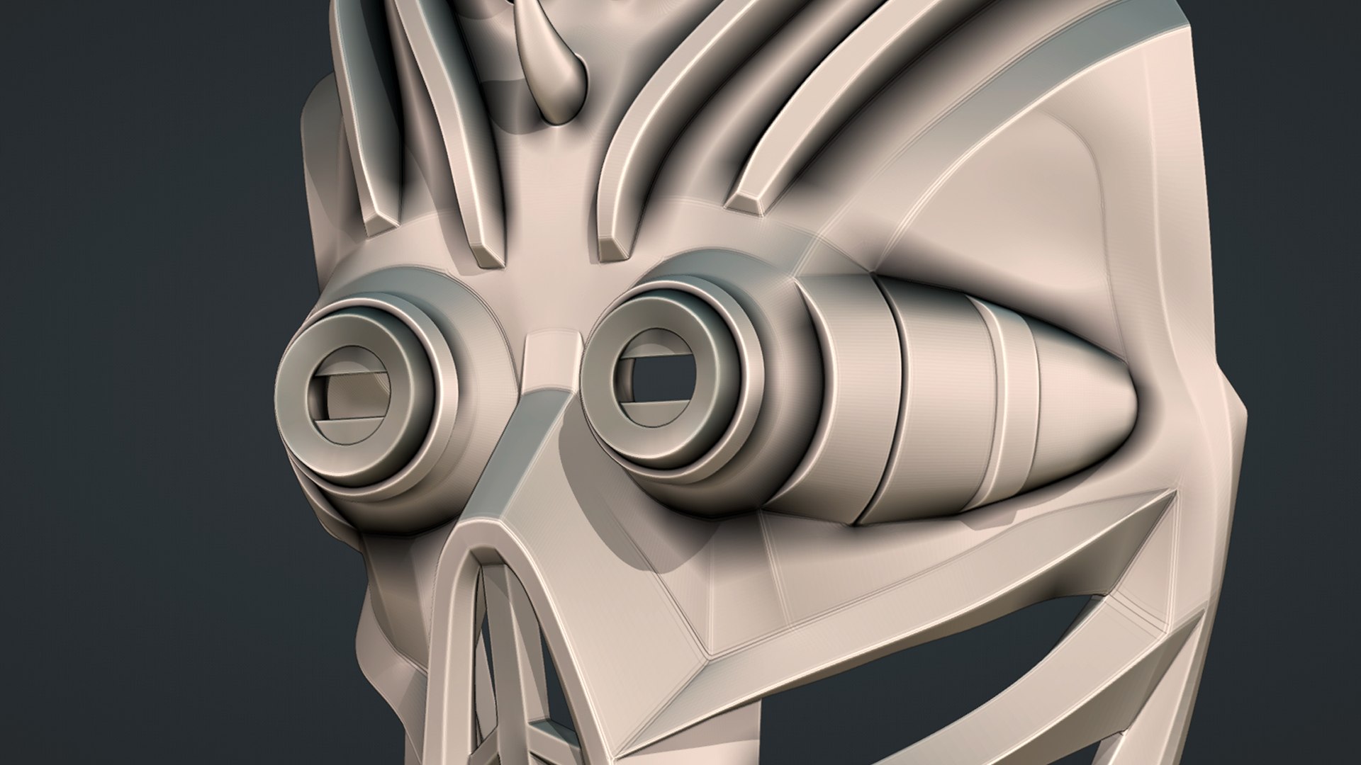 3D Hunter Mask for 3D Printing - TurboSquid 2063854