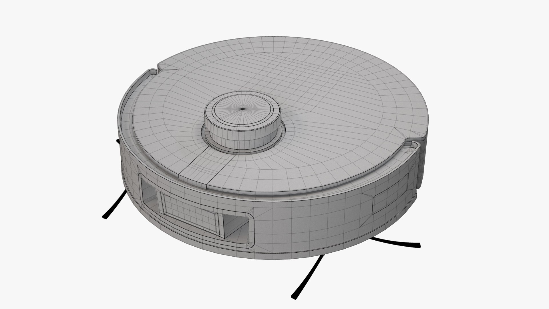 Ecovacs Deebot X1 Turbo Robot Vacuum 3D Model - TurboSquid 1980656