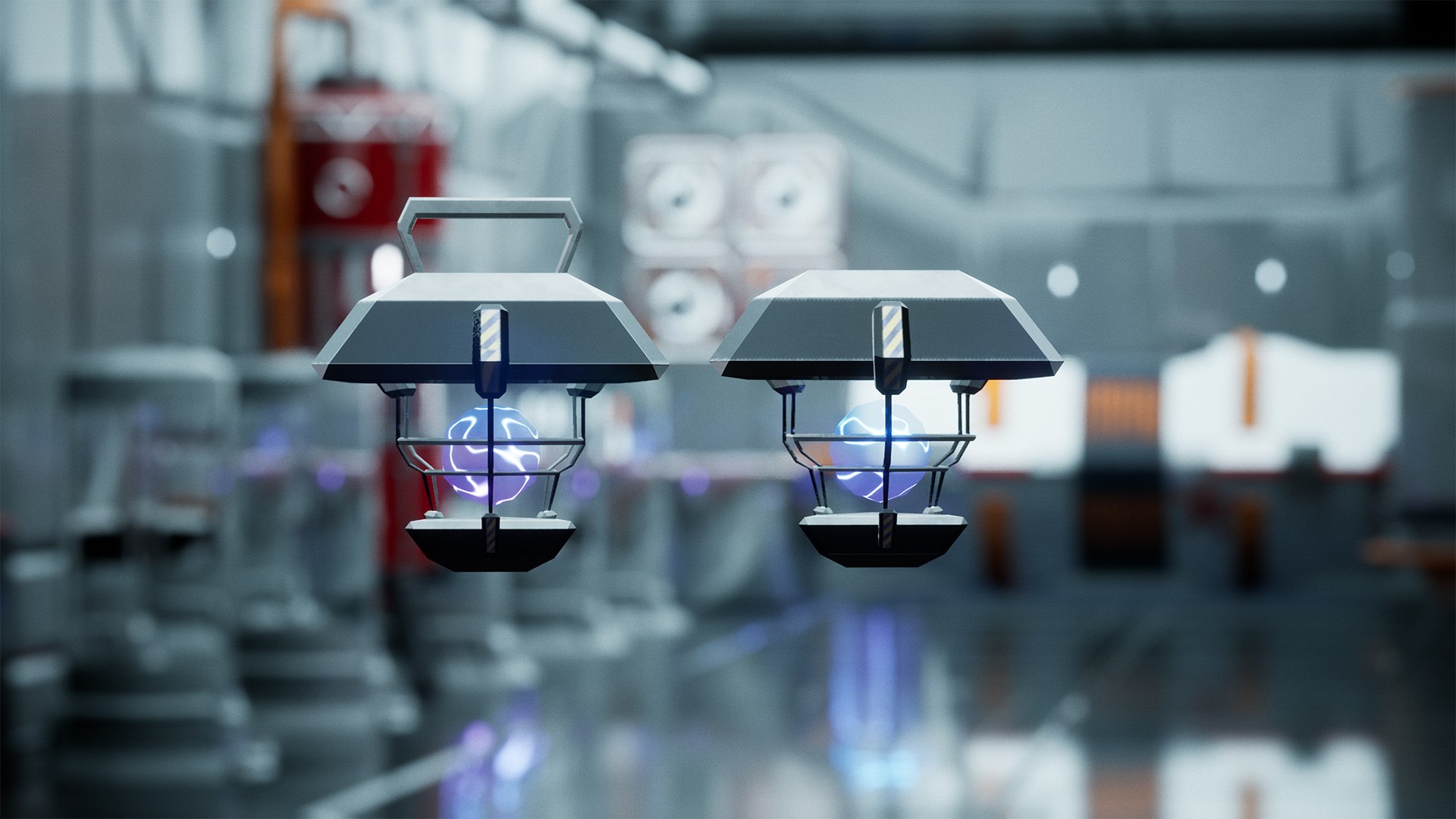 3D SciFi Lanterns 24 Assets Model - TurboSquid 2111206