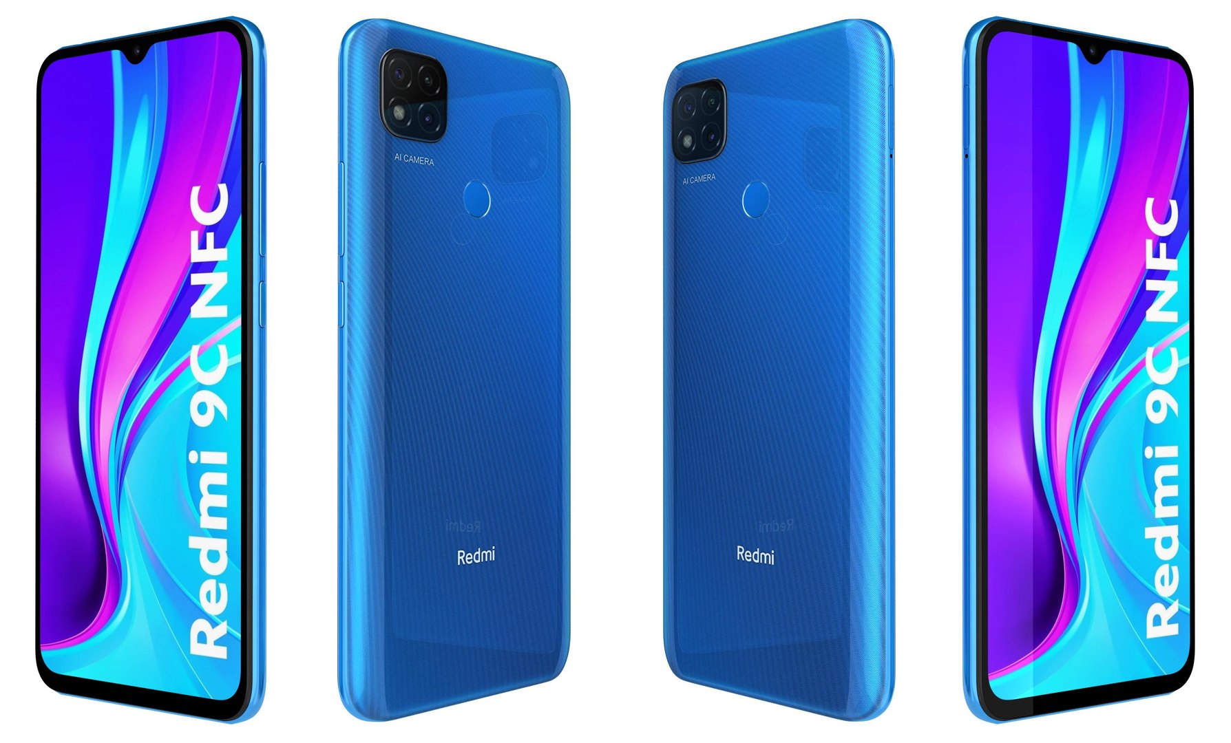 3D Xiaomi Redmi 9c Colors - TurboSquid 1665785