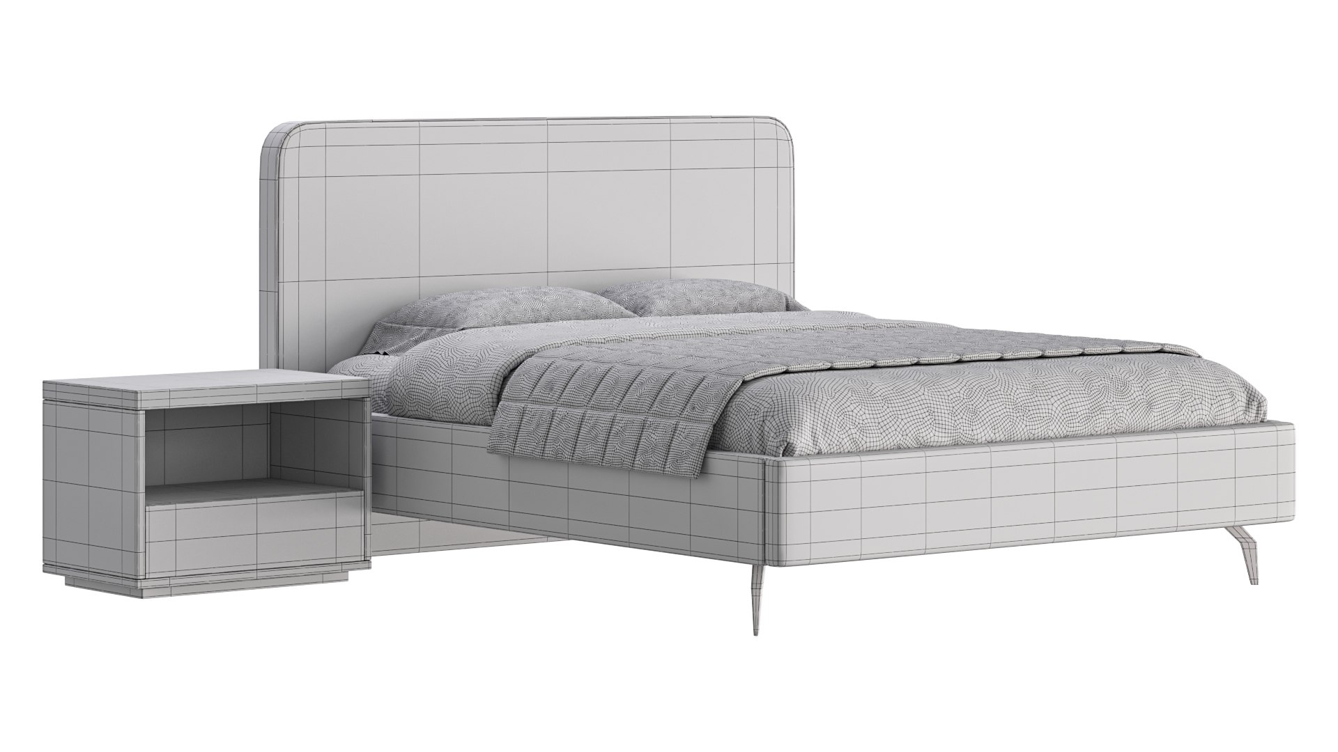 Selli BED II 3D Model - TurboSquid 2196744