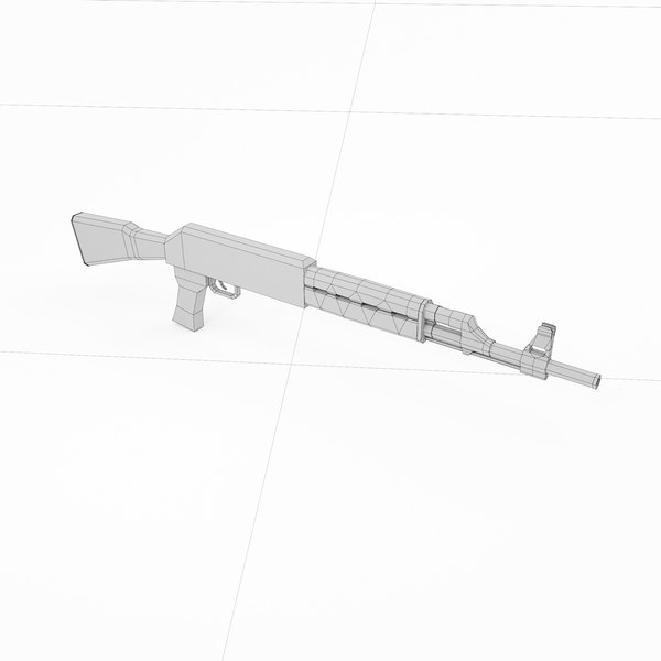 Type 58 North Korea assault rifle 3D 모델 - TurboSquid 1993223