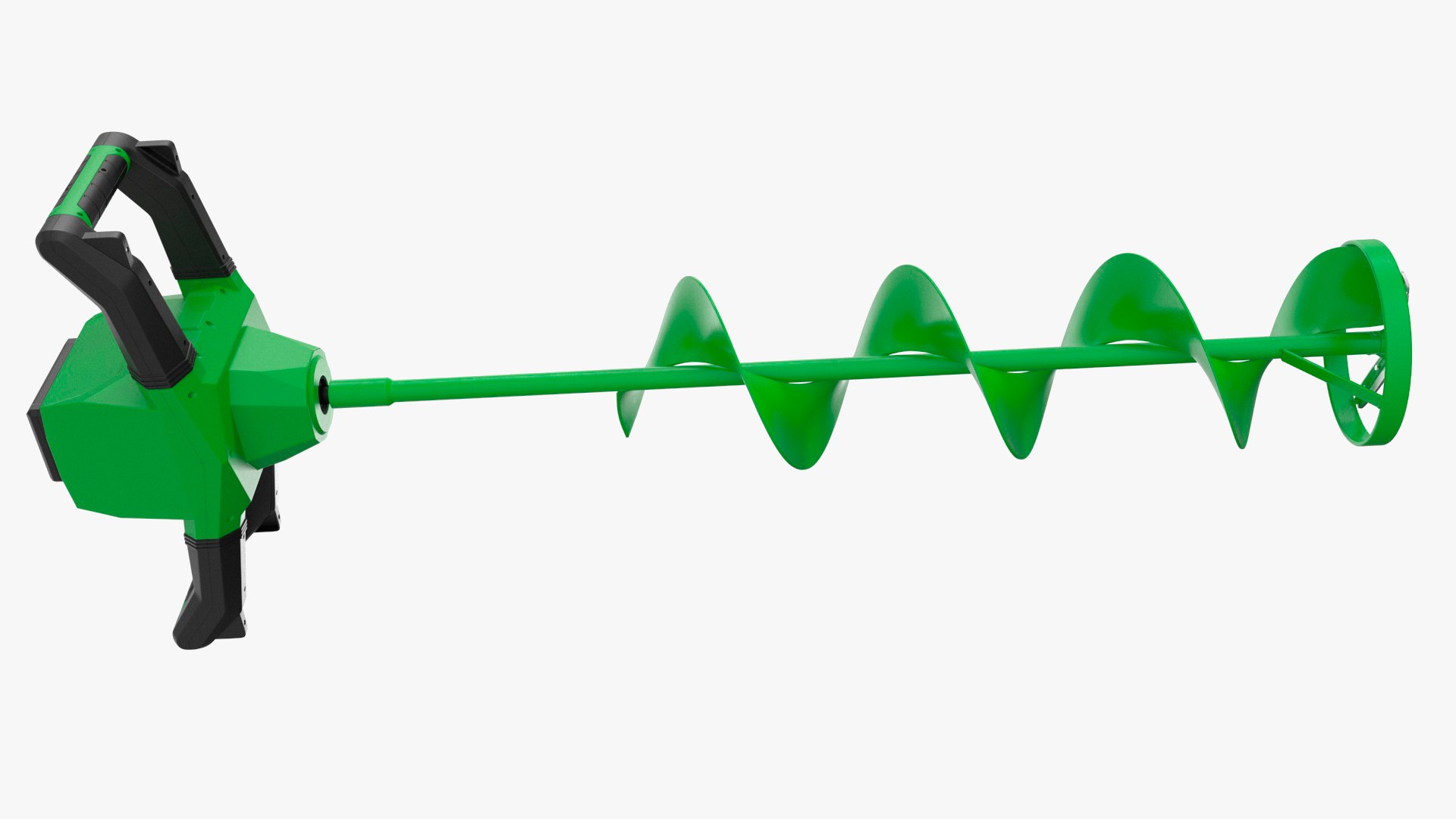 Electric Ice Auger Green 3D Model - TurboSquid 2170145