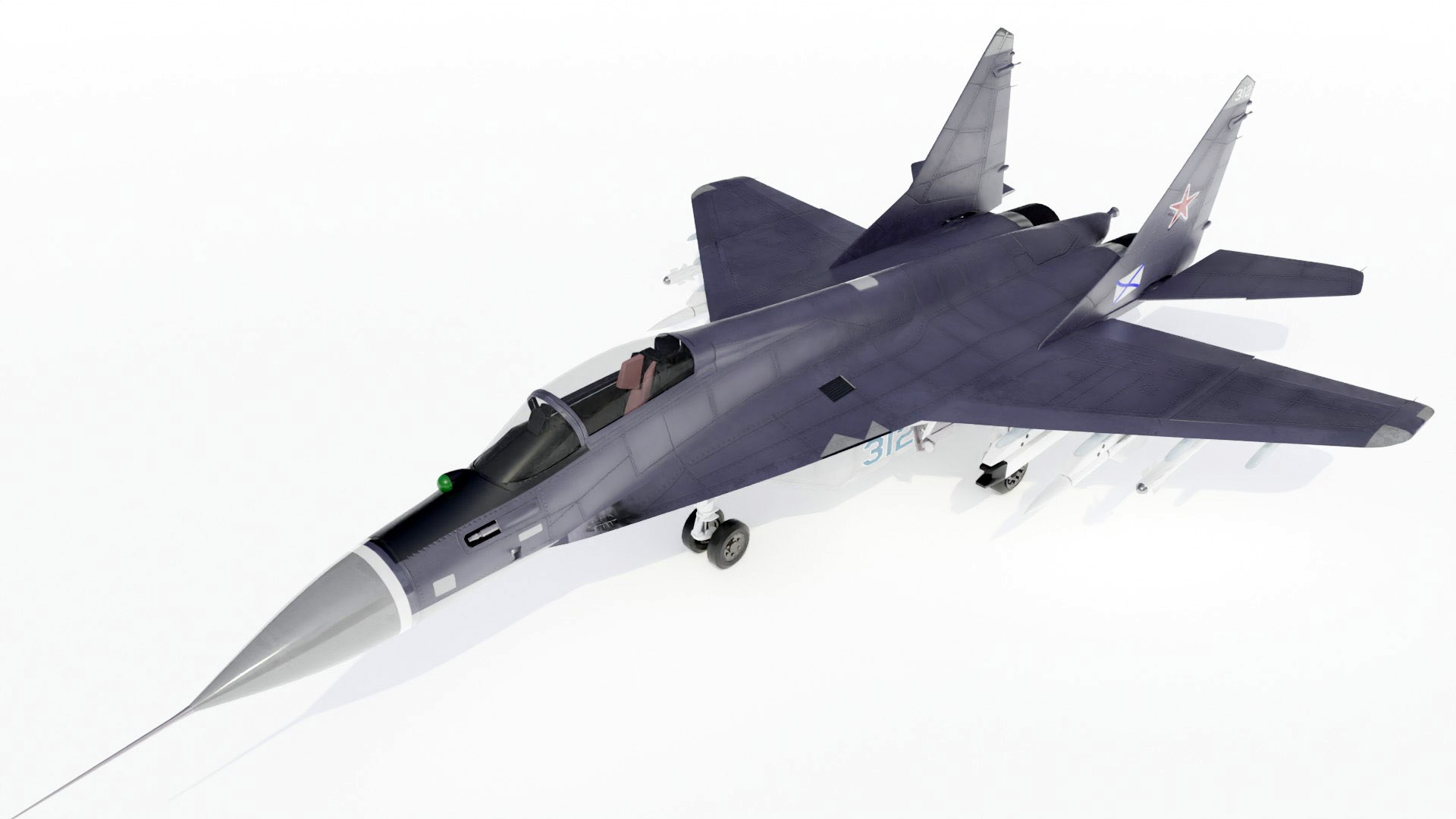mig-29k fighter aircraft 3ds