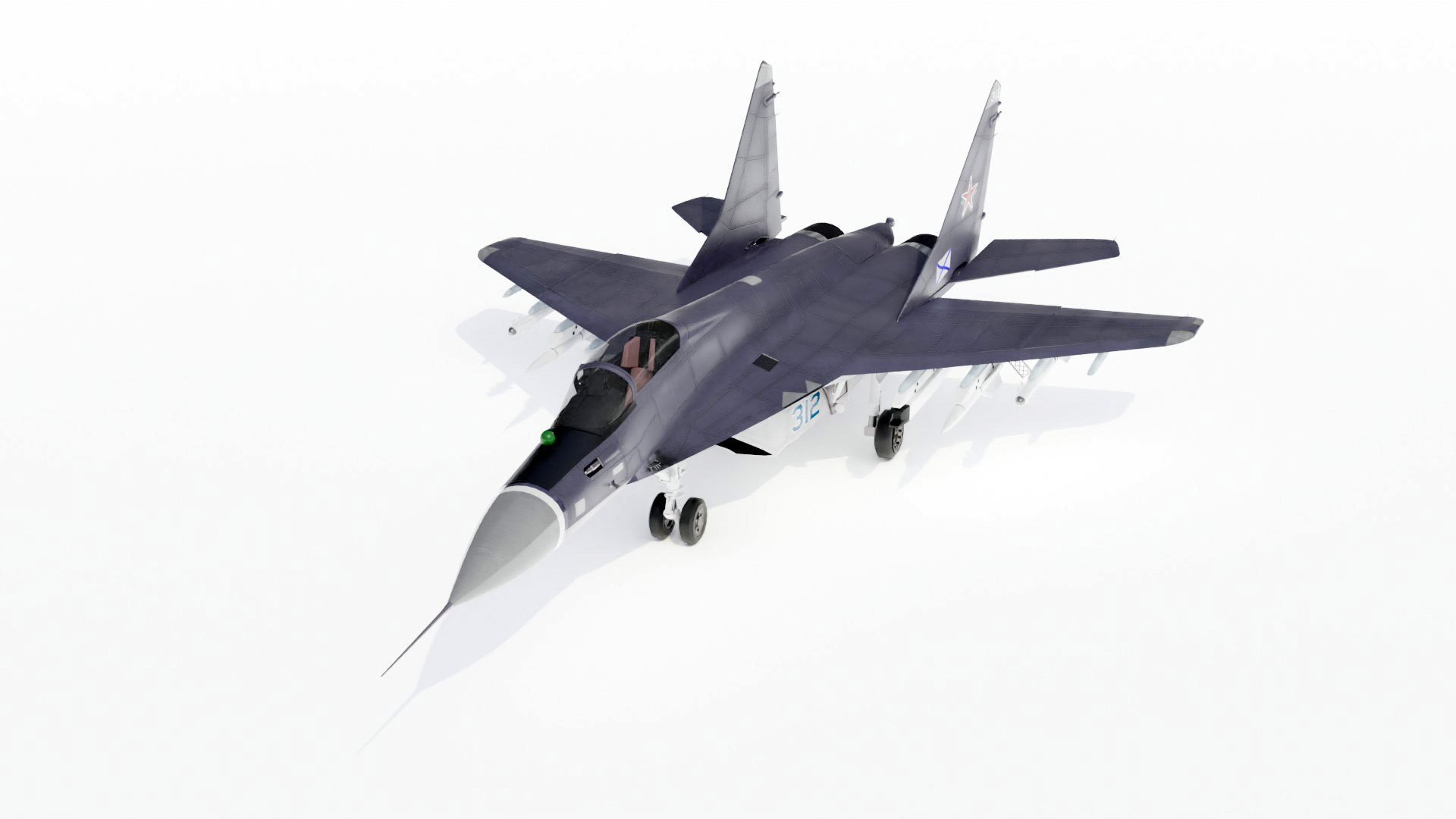 mig-29k fighter aircraft 3ds