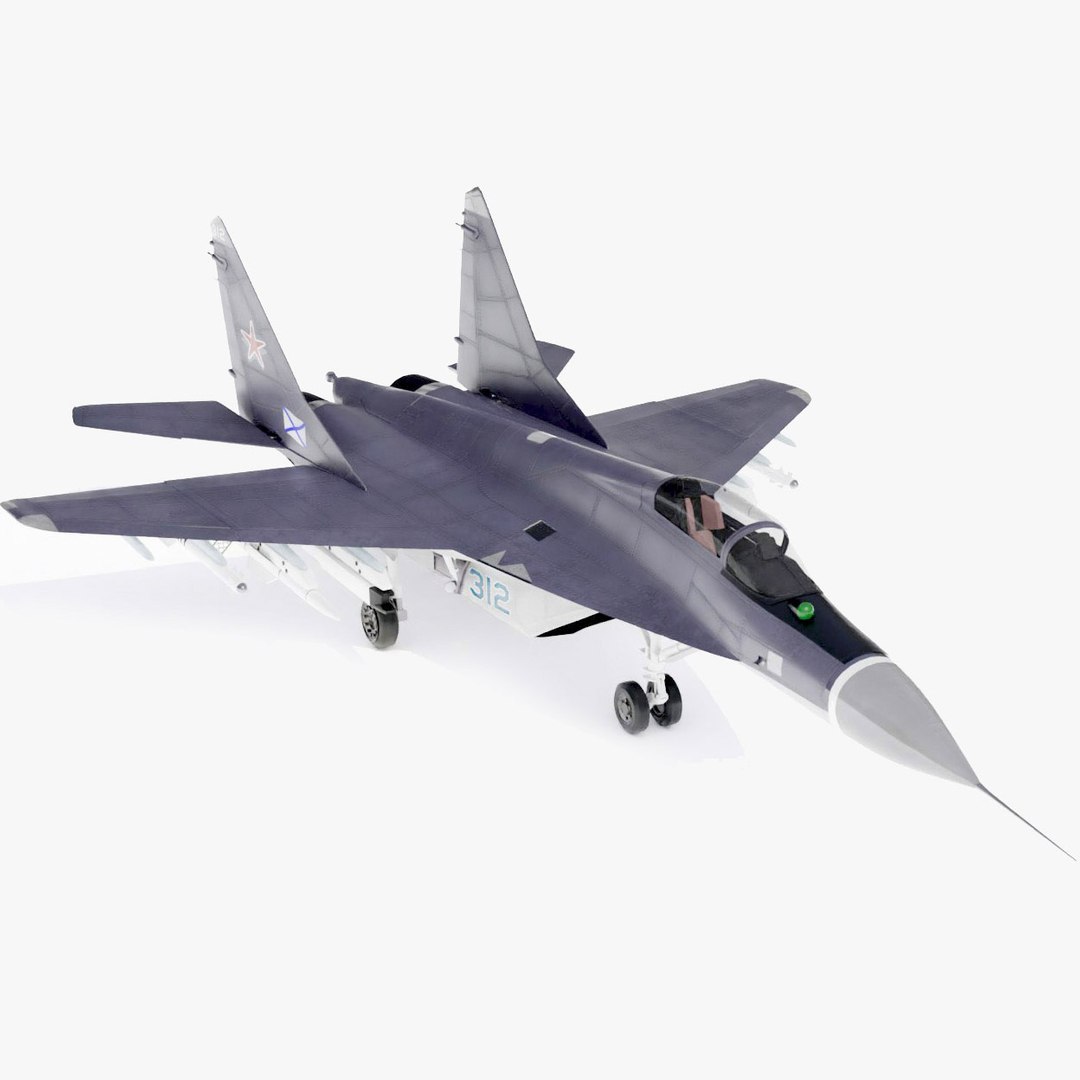 mig-29k fighter aircraft 3ds