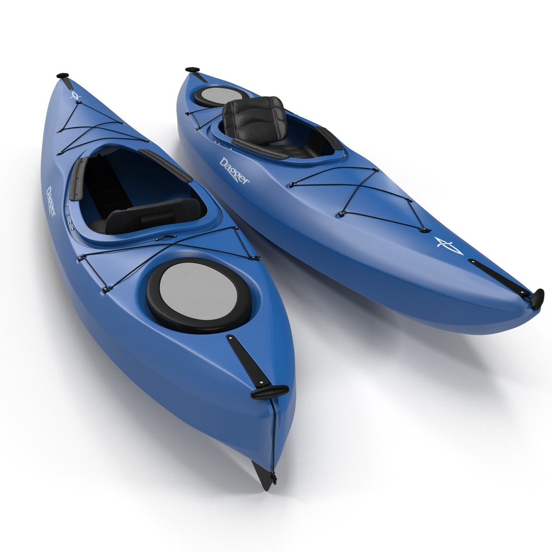 3d Kayak Modeled Realistic