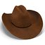3d Cowboy Hat